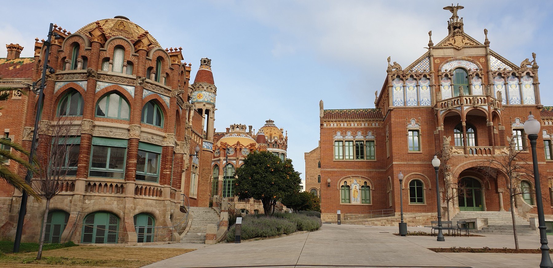 202001 Испания Барселона Госпиталь Сан-Пау