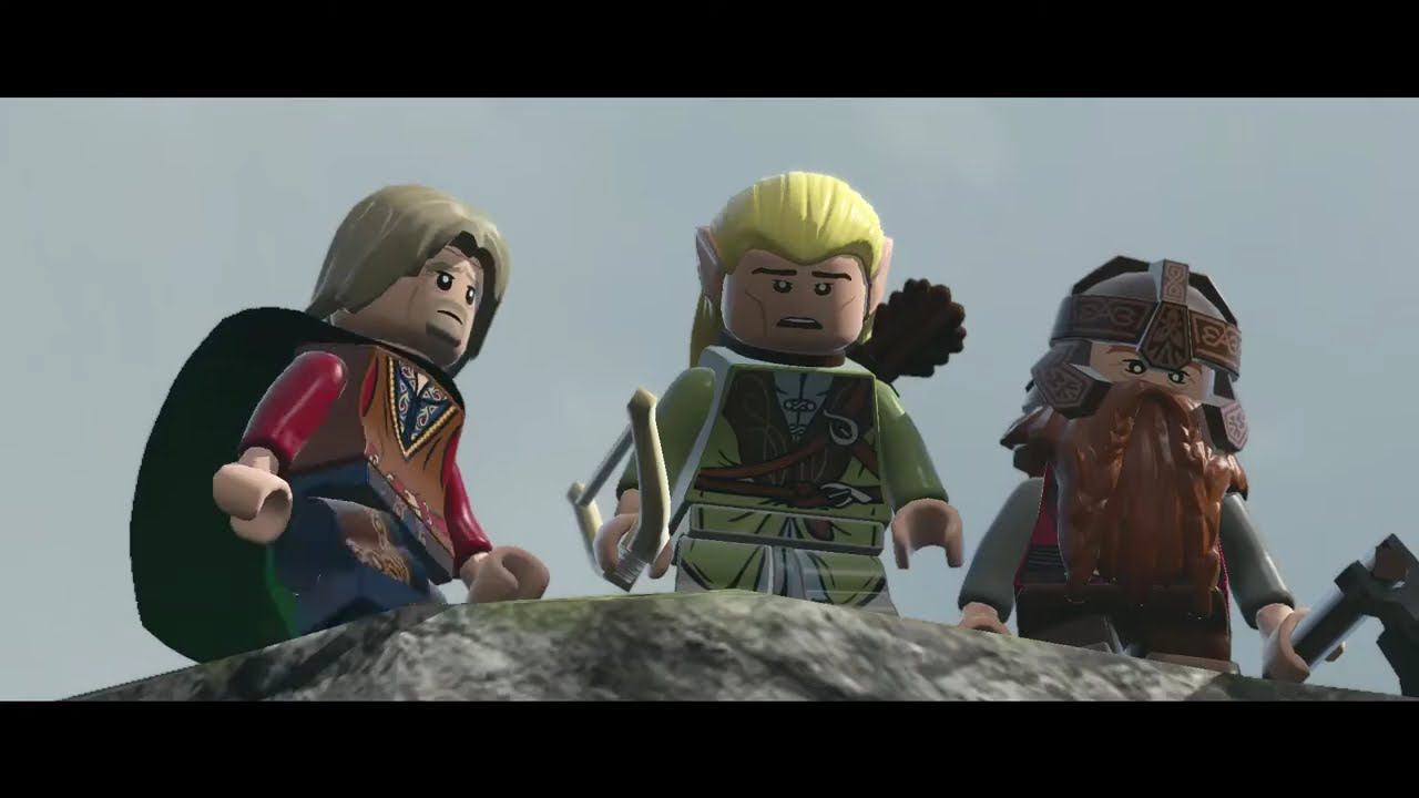 LEGO. Lord of the Rings. 100% Прохождение 4.