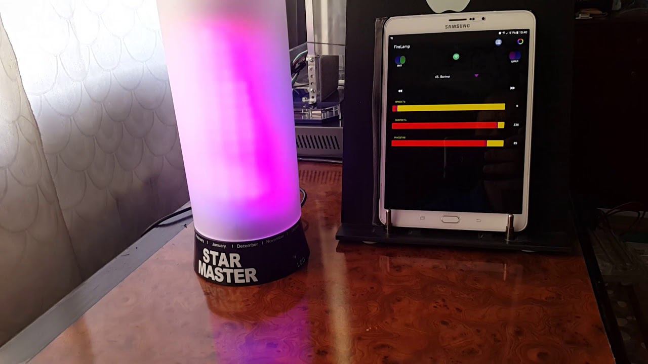 Комплект для огненной лампы. Сборка .ч 2.