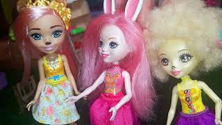 Играем в куклы - выбираем обувь Enchantimals Мультик для девочек