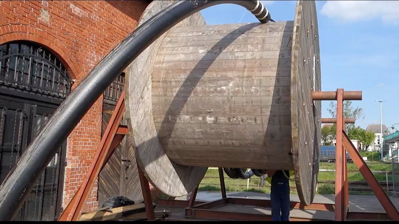 Теплотрасса Flexwell FHK 80 под железнодорожными путями