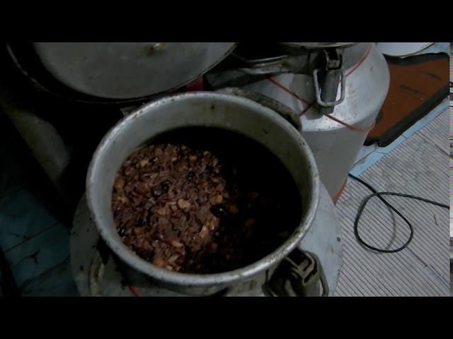 Подогрев чачи в осенний период