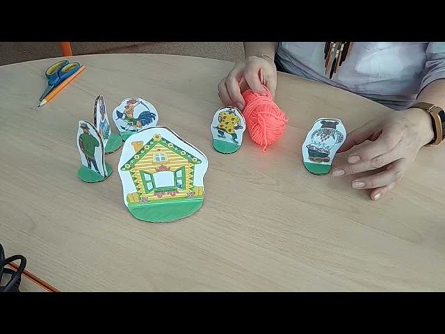 МК изготовление театра Заюшкина избушка