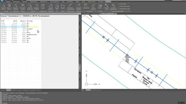 КТ Трасса Урок 8 Создание угодий и ведомости лесорасчистки