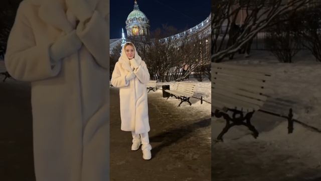Тёплый инструктаж для прогулок зимой: шуба из премиального экомеха и костюм из футера с начёсом