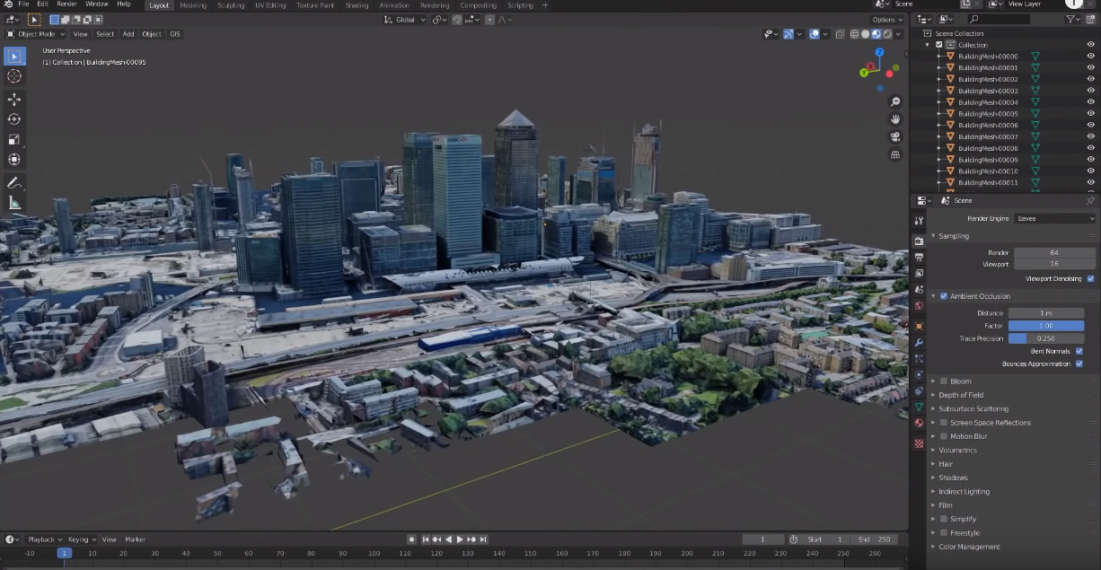 Графический дизайн. Blender. Город.mp4
