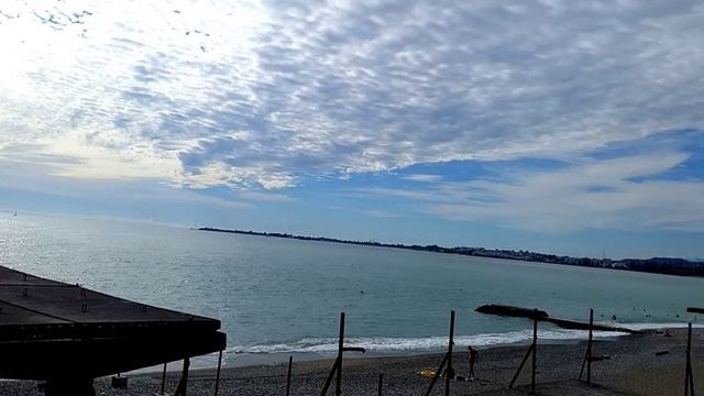 По дороге на лучший пляж Абхазии - пляж Мокко