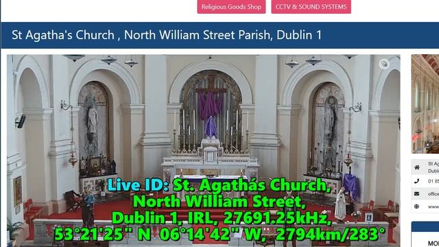 26.03.2023 11:44UTC, [WPAS], Церковь Святой Агаты, Дублин, Ирландия, 27691.25кГц, 2794км