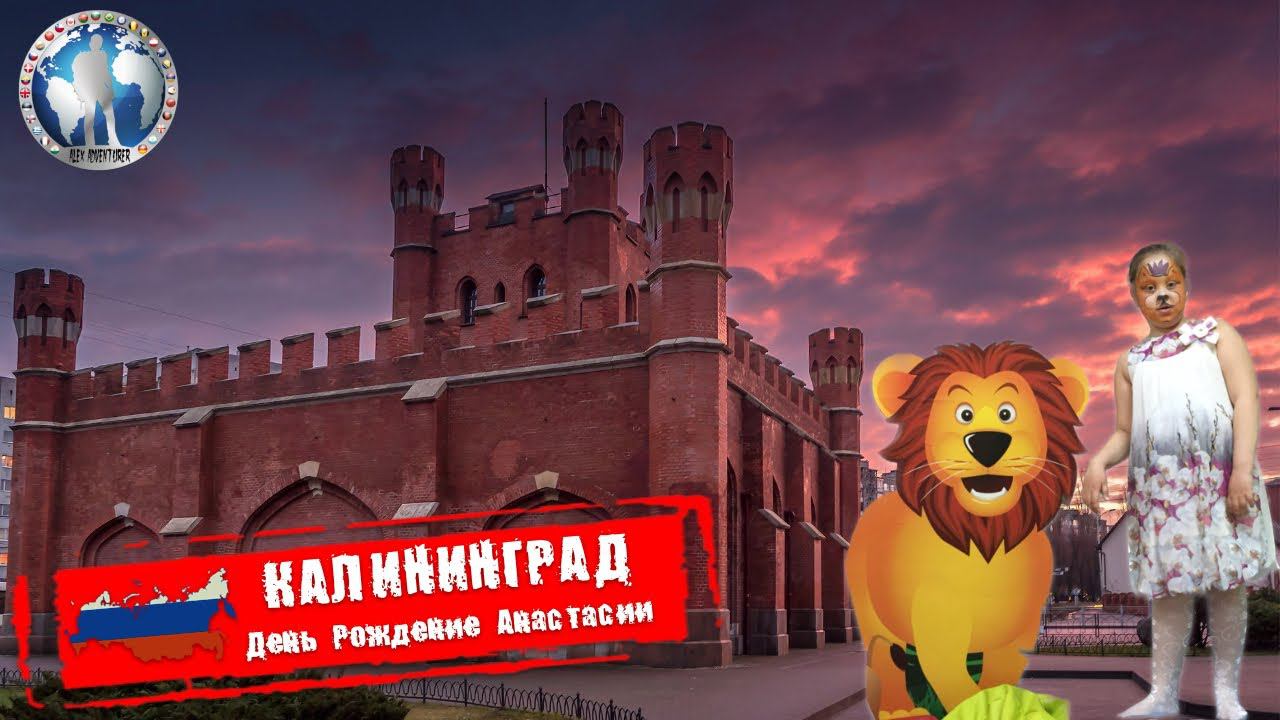 Калининград 🇷🇺 Россия. День Рождение Анастасии. Растём 💯Алекс Авантюрист