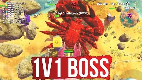 Убил босса в одиночку \ King of crabs гайд