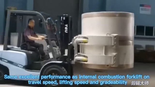 Вилочный погрузчик с литиевой батареей TEU