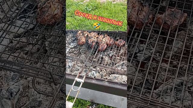 Сосед и шашлык?