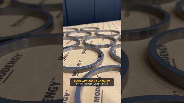 Нефтеперегонное оборудование. Кольца сухих газовых уплотнений с покрытием MODENGY 1006