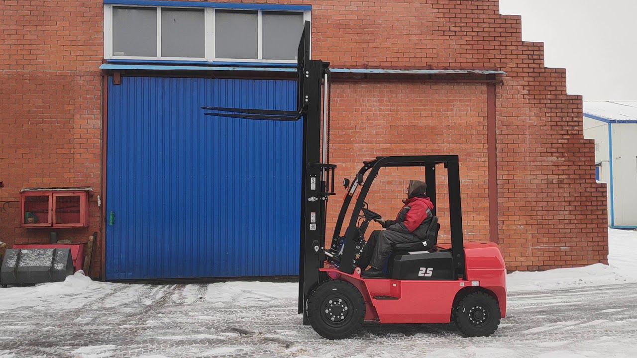 Дизельный погрузчик Hangcha CPCD25 с китайским двигателем и высотой подъема 3м