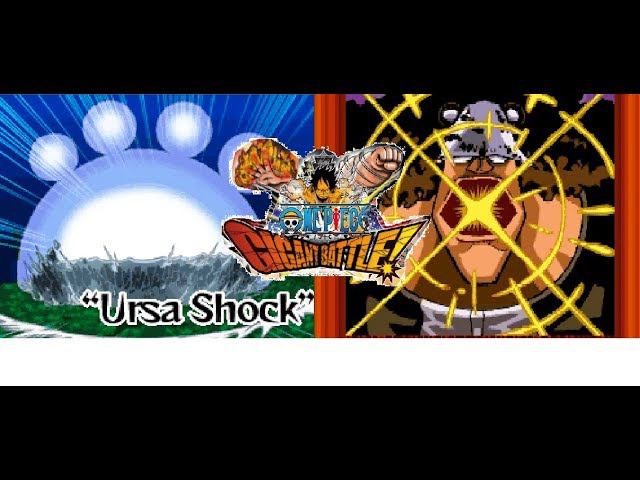 One Piece: Gigant Battle (Nintendo DS) Kuma Battle Royale