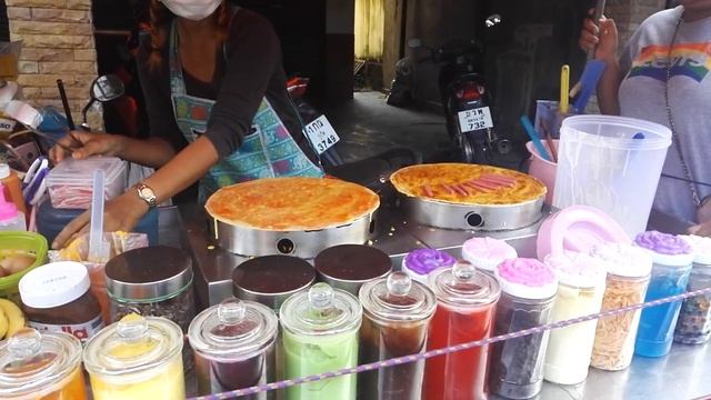 Тайские вафли Блинчики Пхукет Тайланд что поесть в Тайланде