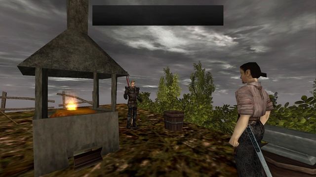 Przebudzenie/ПробуждениеЧасть22.Болотный лагерь Братства.Телепорт.Меч  Ур-Коша.Шкуры Мораха.