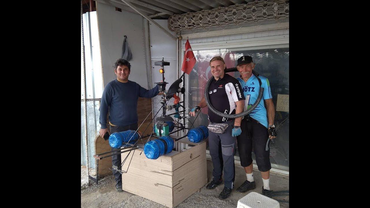 ВелоТурция 2017 часть третья "Взрыв покрышки"