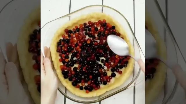 Быстрый ягодный пирог