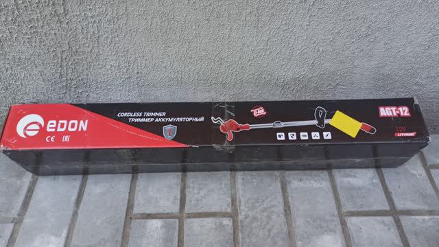 Триммер (косилка) аккумуляторный Edon AGT-12