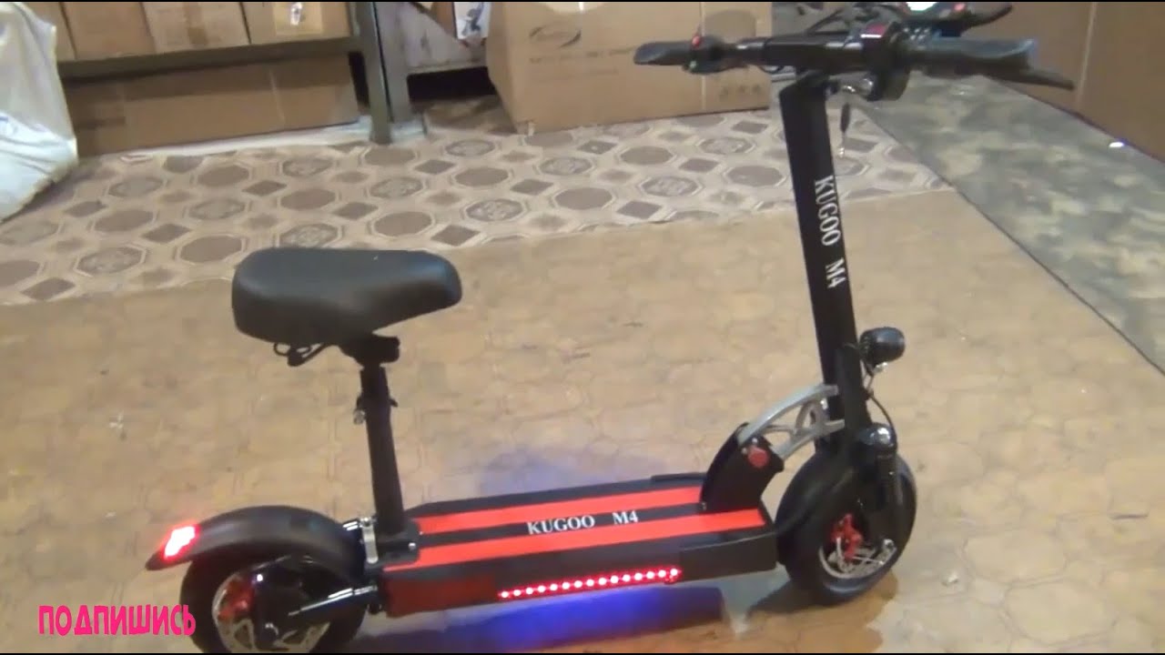 Электросамокат KUGOO M4 JILONG_Сборка из коробки!
