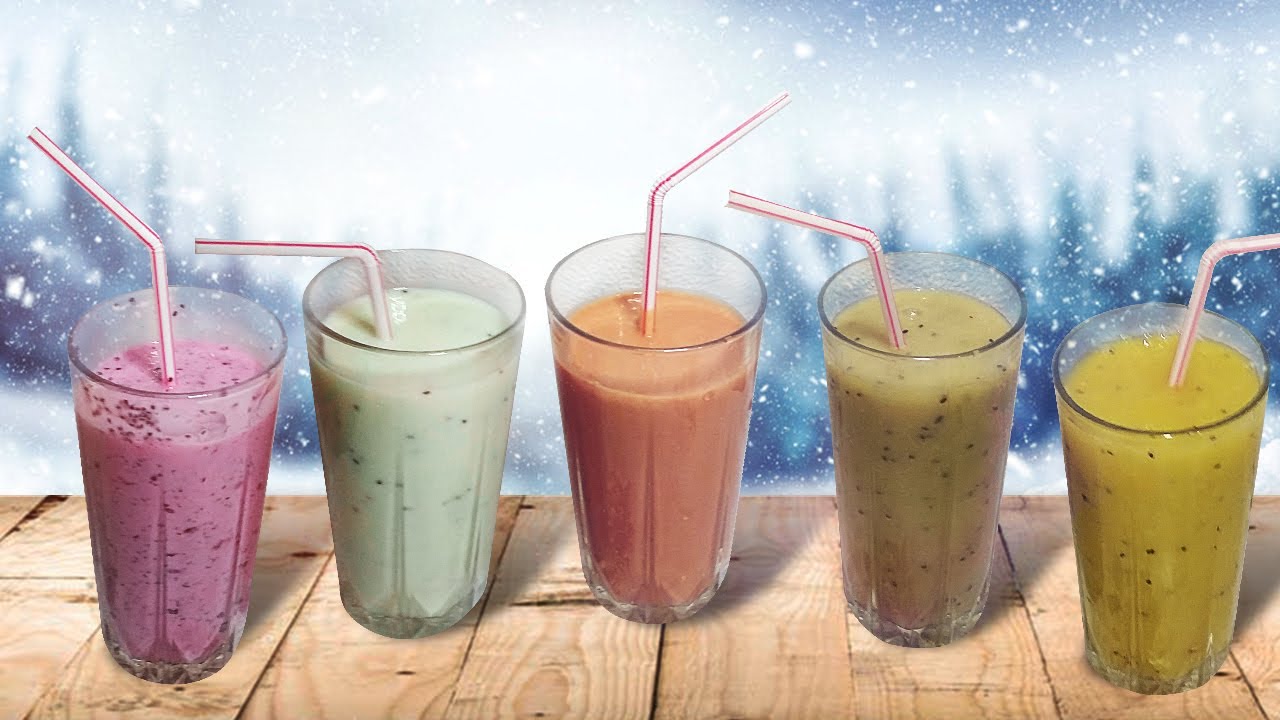 5 рецептов полезного смузи для кишечника, для похудения и здорового питания.