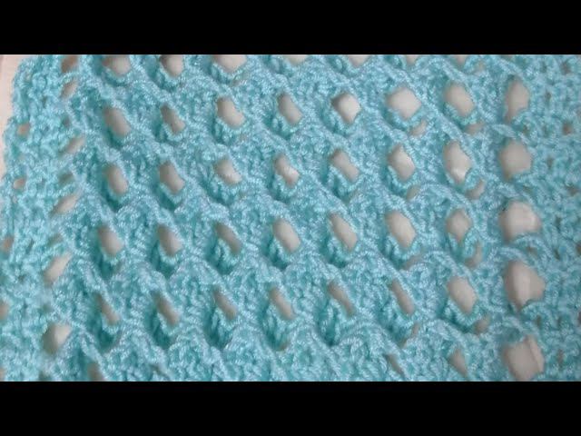 Узор крючком 3д