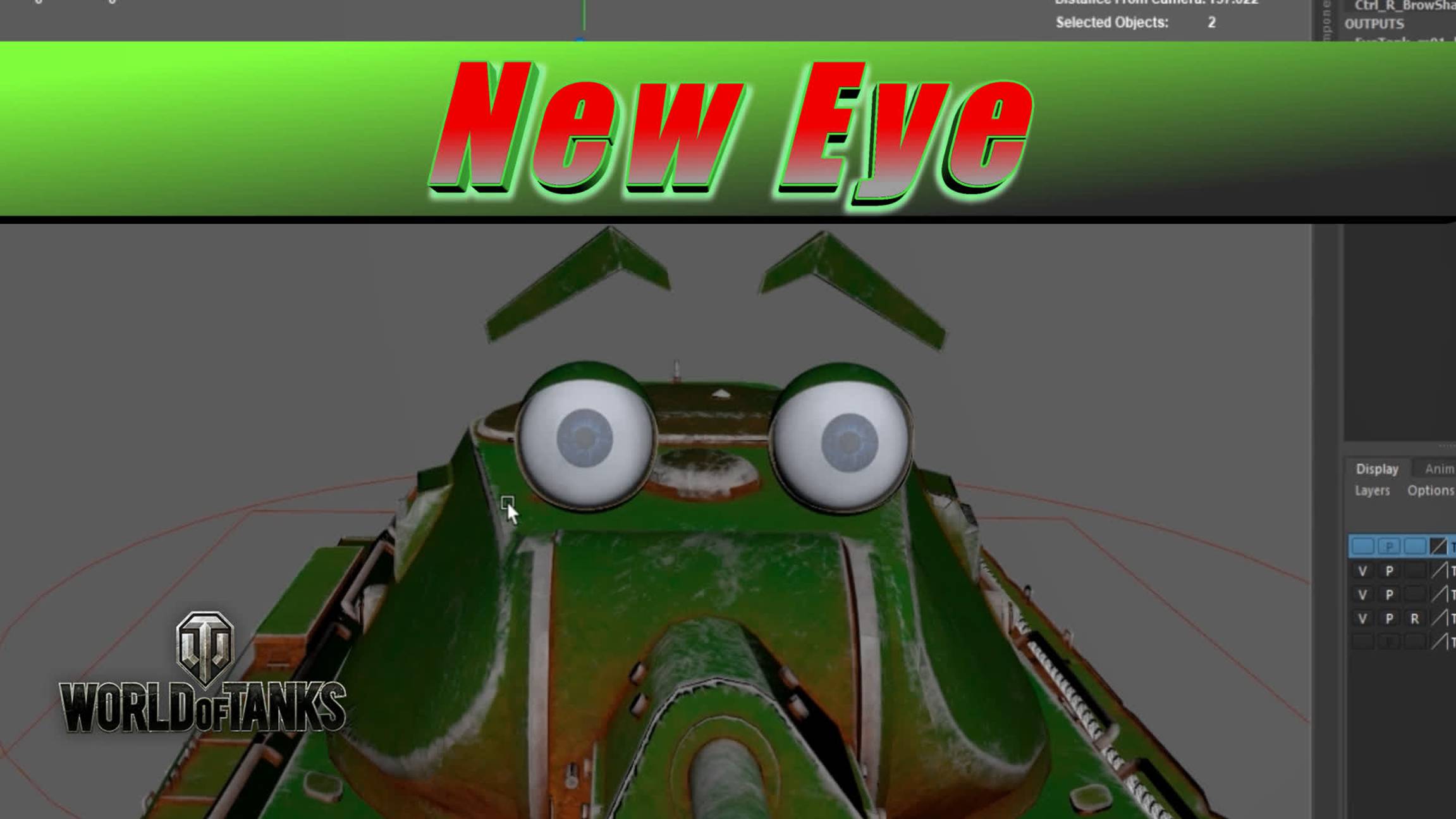 Как делал мультик Грильнокио (S.18) - Новые глаза для танка [ ♫ ]