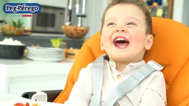 Детский стульчик для кормления Peg-Perego Siesta, видео обзор.