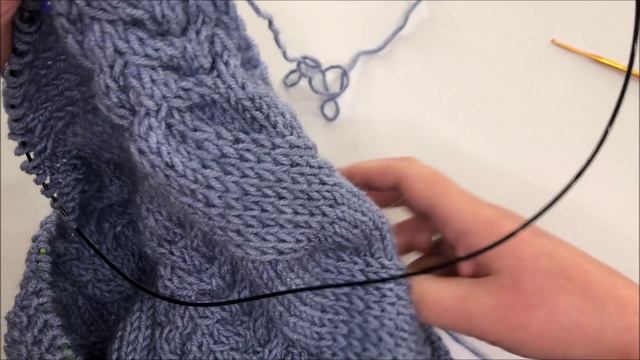 РАСЧЁТЫ для круглого ВЫРЕЗА ГОРЛОВИНЫ и ПЛЕЧЕВЫХ СКОСОВ. Закрываем петли БЕЗ СТУПЕНЕК с обеих сторон