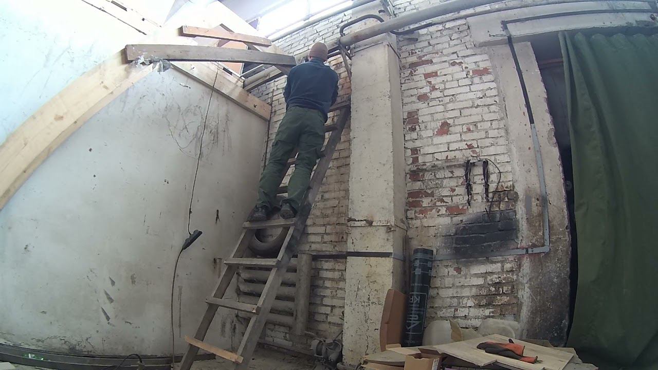 Берлога Project часть 9. Как сделать лестницу своими руками. Часть 1.