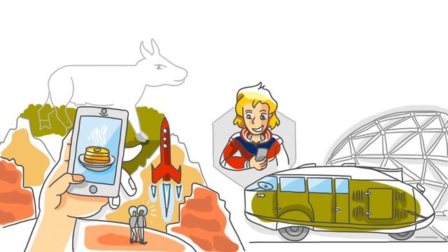 Анимационный мультфильм "Профессии будущего"