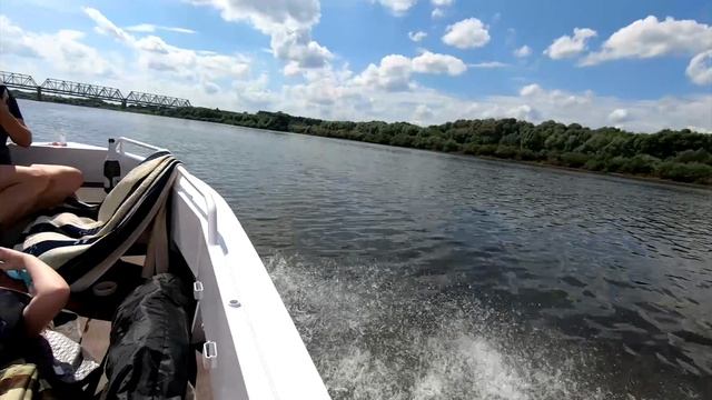 Лодка Trident 450 ХОДОВЫЕ ИСПЫТАНИЯ