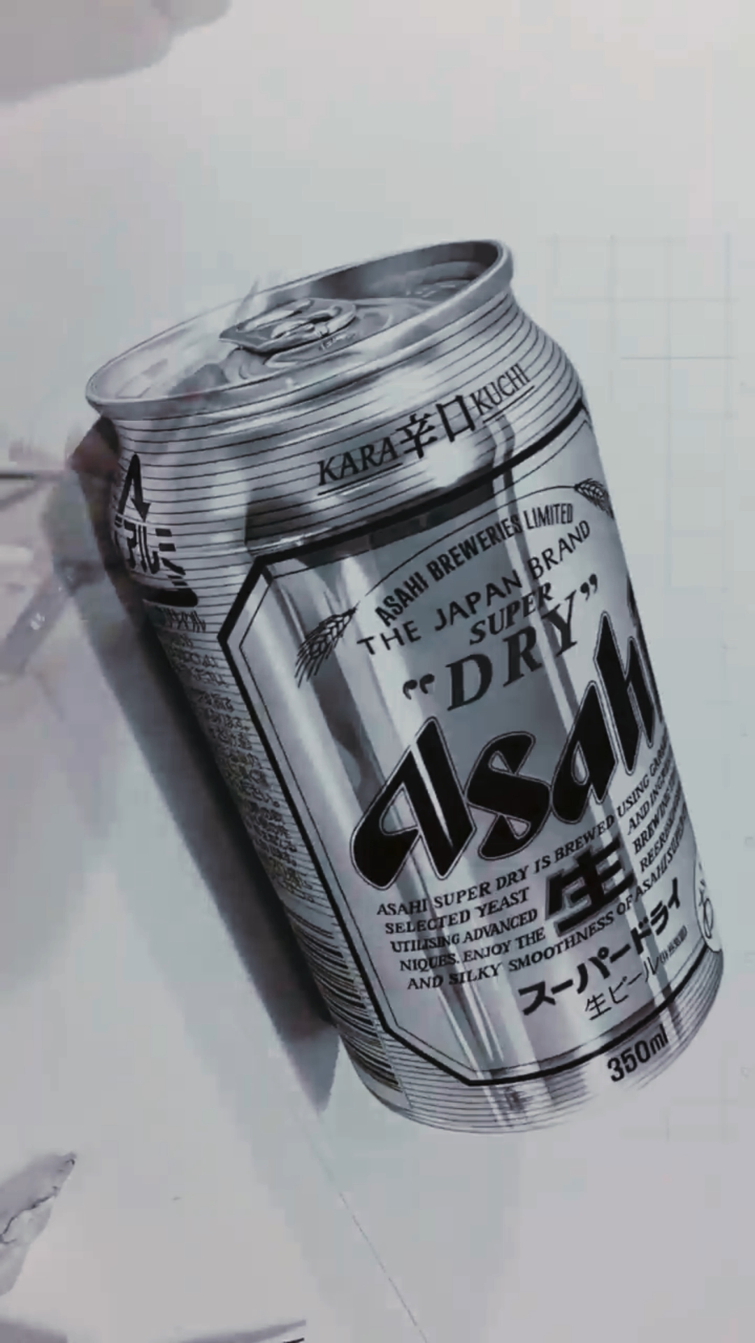 Как нарисовать объемно жестяную банку простым карандашом