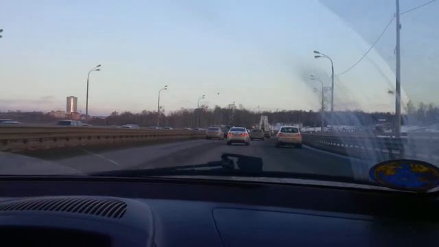 13.1Безопасная дистанция. Магистраль