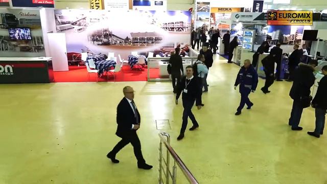 ЗАВОД EUROMIX НА XX МЕЖДУНАРОДНОМ СТРОИТЕЛЬНОМ ФОРУМЕ «ЦЕМЕНТ, БЕТОН, СУХИЕ СМЕСИ»