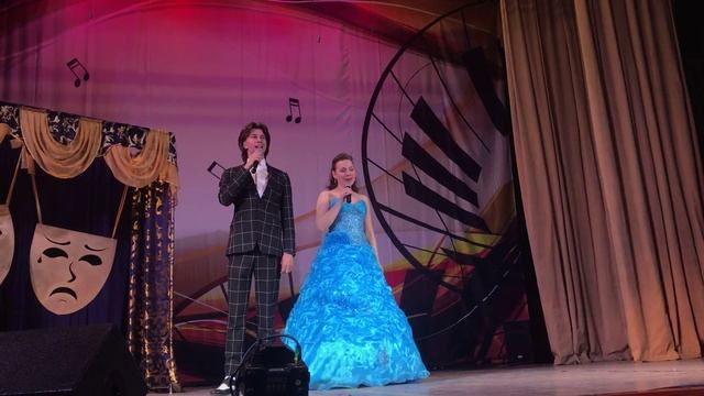 Дуэт Жюльетты и Брисара из оперетты Ф.Легара "Граф Люксембург"