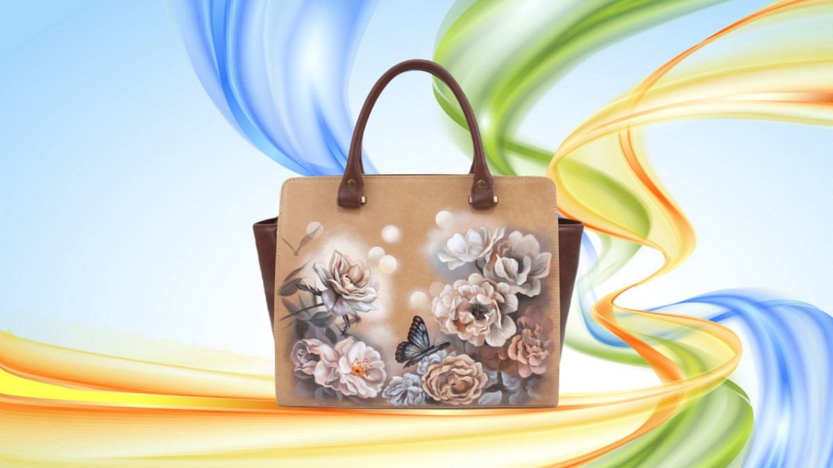 Сумка средняя "Летний луг" Pelle-Volare