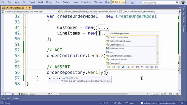 5. Introducing Repositories and a Data Access Layer