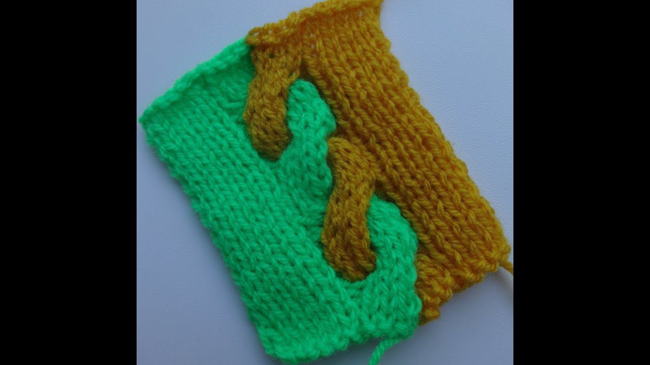 Двухцветный жгут