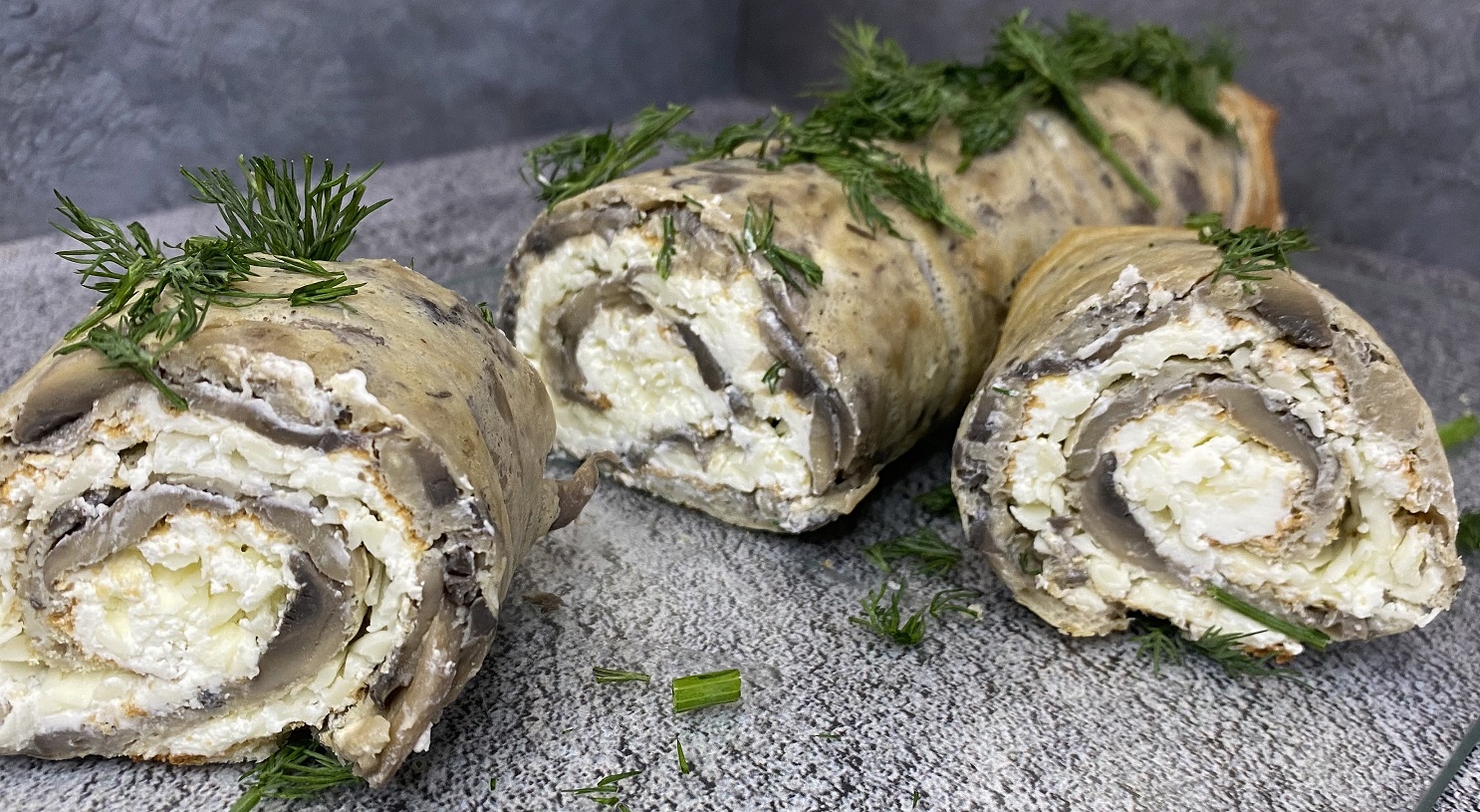 ПРАЗДНИЧНАЯ ПП ЗОЖ ЗАКУСКА, ГРИБНОЙ РУЛЕТ С СЫРОМ, КБЖУ в описании, БЕЗ ГЛЮТЕНА