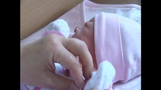 6 августа 2014.Внучка.Елизавета.Явление миру нового человечка