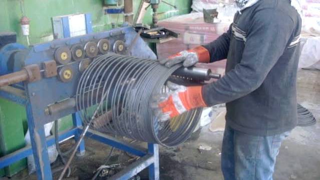 Станок для навивки спирали проволоки  WH-12 TJK MACHINERY