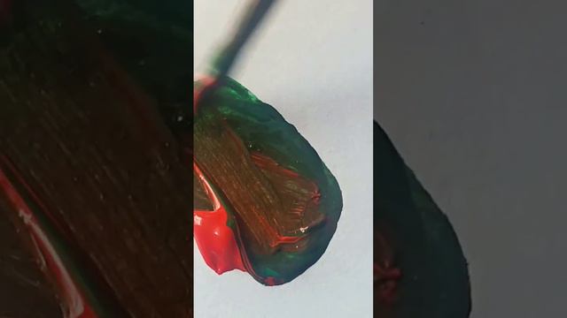 Смешивание красок. Художник Александра Миркушова