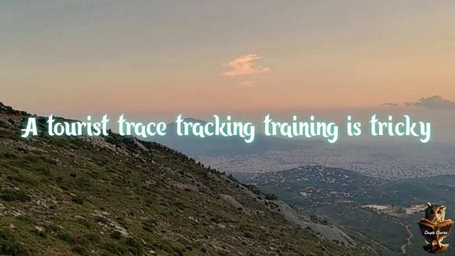 Tongue Twister. A tourist trace tracking training is tricky