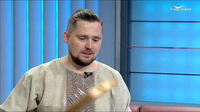 Самые необычные музыкальные инструменты | Гусли, Дмитрий Львов | Утро Губернии | 22.05.2020