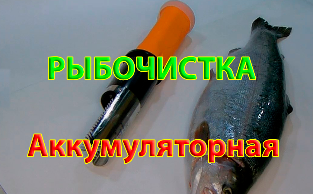 Водонепроницаемая аккумуляторная рыбочистка с Алиэкспресс