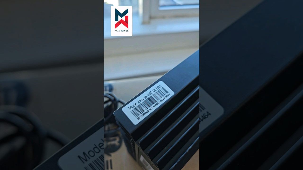 Асик KS0 ULTRA 400G под #Kaspa в Ростове-на-Дону!#MAXMINER #asics #mining #обзор #майнинг #iceriver