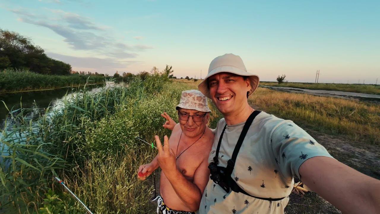 Рыбалка Добринских в Мишкинской