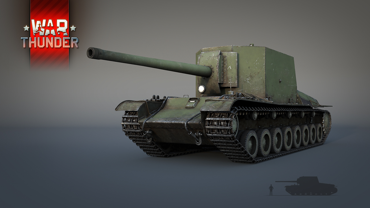 ТАНК С КОРАБЕЛЬНАЯ ПУШКОЙ. СУ-100Y в War Thunder.
